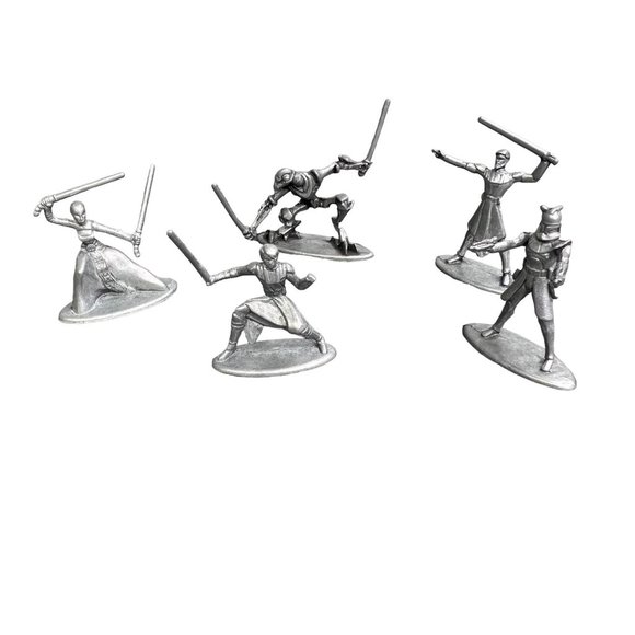 LFL | Toys | Star Wars Monopoly Clone Wars Figures Figurines Pieces ...